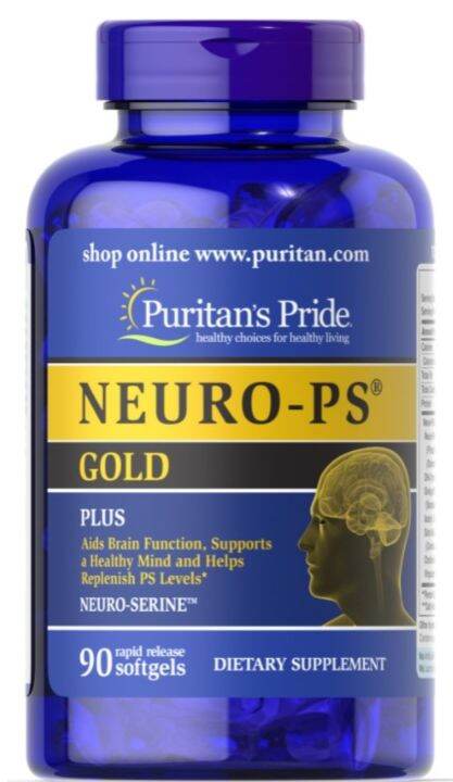 Spot phosphatidylserine gold formula American Puritan's Pride Neuro-PS ...