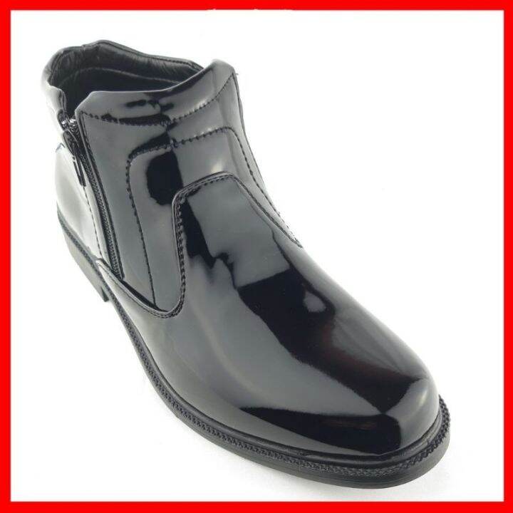 Kasut Kilat PolisPDRM Double Zip Operasi best choice👍👍 | Lazada