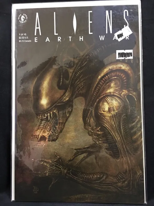 Aliens Earth War 1 Published Jun 1990 by Dark Horse Comic Book Original ...