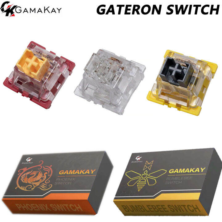 35PCS Gateron Switch GAMAKAY illuminate Switch Keyboard crystal switch ...