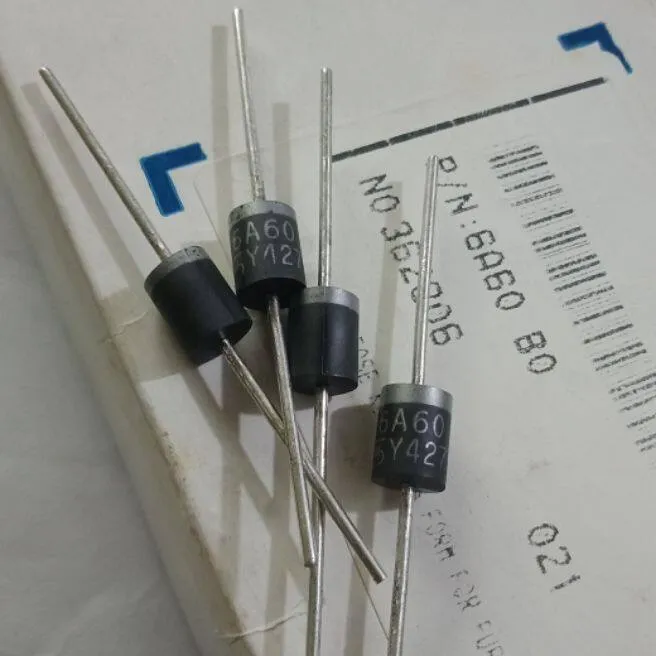 6A60 ไดโอต 6A 600V DIODE 6A60 Silicon Rectifiers ยี่ห้อ TAIWAN ...