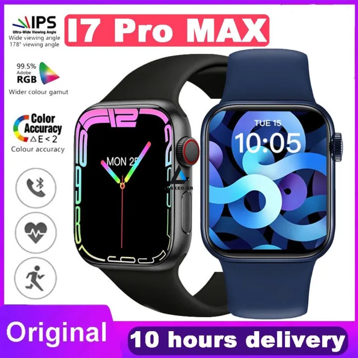 Original i7 Pro Max Smart Watch Series 7 Smart Bluetooth Call Monitor ...