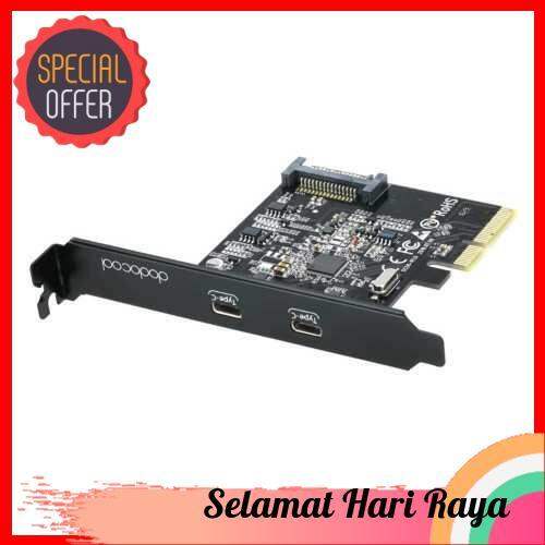 【15% OFF】 dodocool SuperSpeed USB 3.1 PCI-Express Card with Dual ...