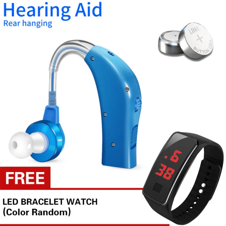 【Free LED Watch】Original Hearing Aids Personal Sound Amplifier Ear ...
