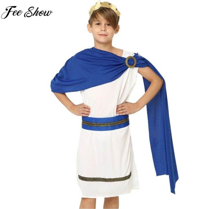 Children Halloween Ancient Greece Rome Philosophers Cosplay Costume ...