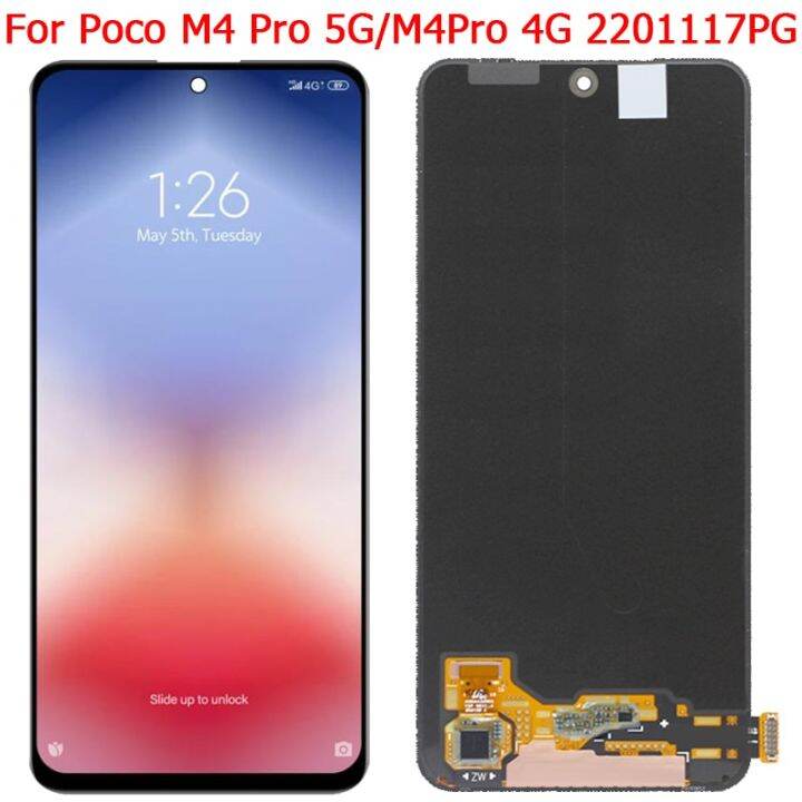 Original Poco M4 Pro 2201117PG Display For Xiaomi Poco M4 Pro 5G ...