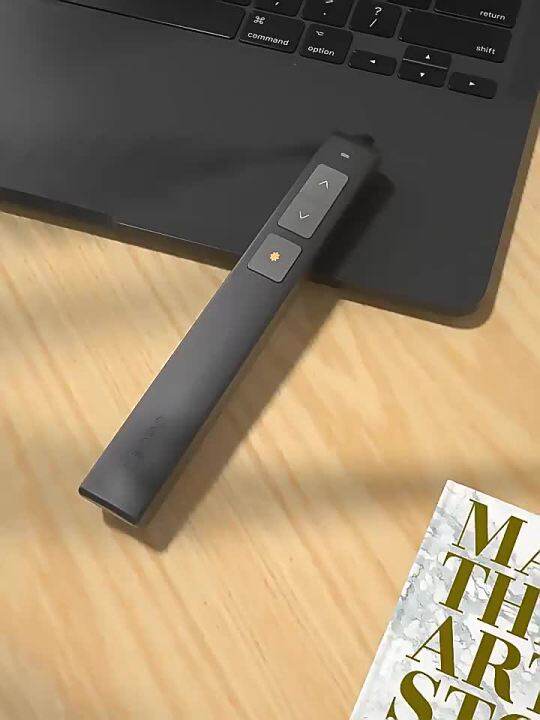 Deli 2808P ปากกาเลเซอร์ ppt รีโมทคอนลการสอนคำพูดปากกาฉายภาพอินฟราเรด ...