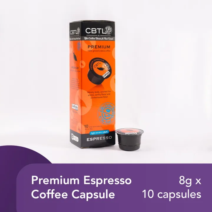CBTL PREMIUM ESPRESSO CAPSULES | Lazada PH