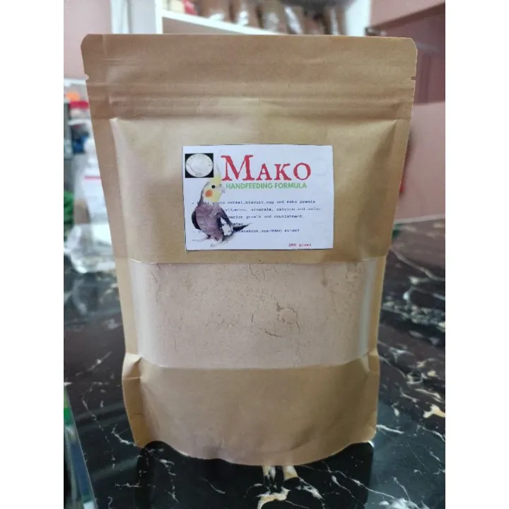 mako handfeeding formula for birds 250g | Lazada PH