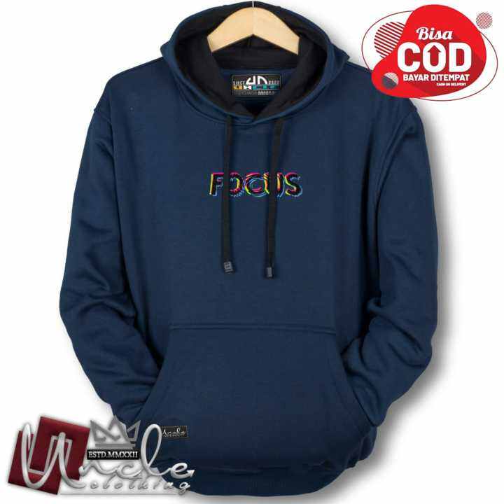 Sweater Hoodie WHEN YOU FOCUS ARMY Pria dan Wanita BRAND 2023 UNONE Distro bandung | Lazada ...