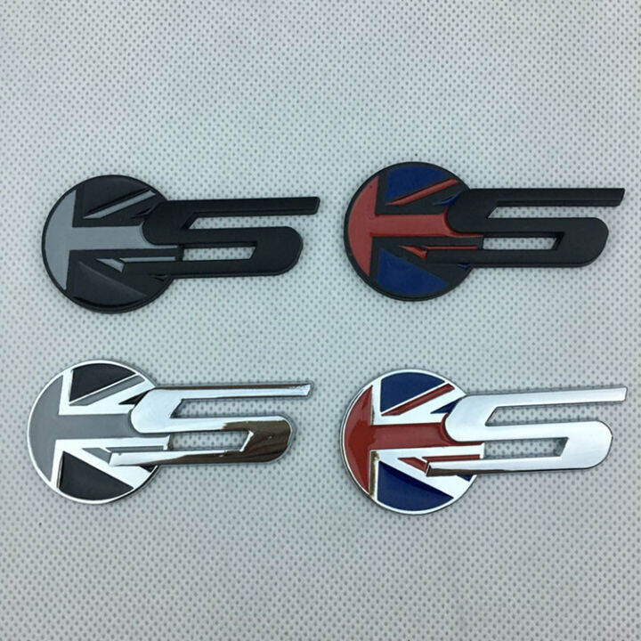 British flag S logo High performance metal emblem for JAGUAR Rear trunk ...