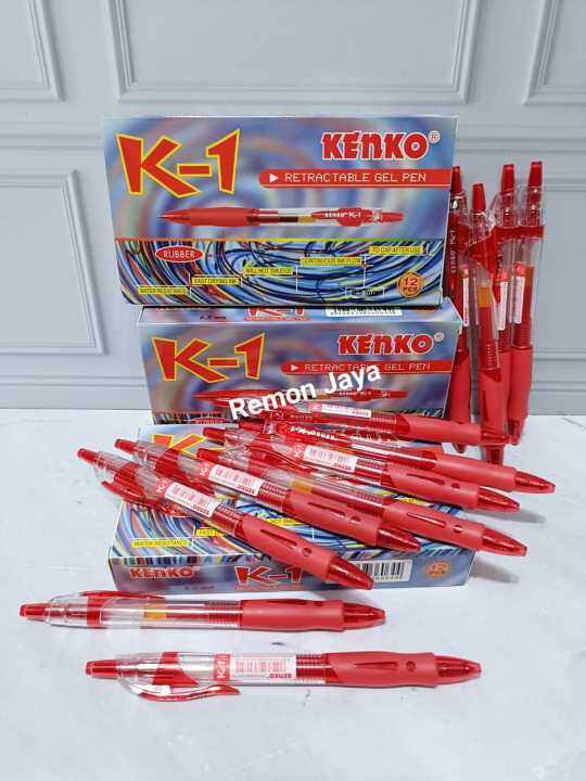 PULPEN CETEK KENKO K-1 WARNA MERAH | Lazada Indonesia