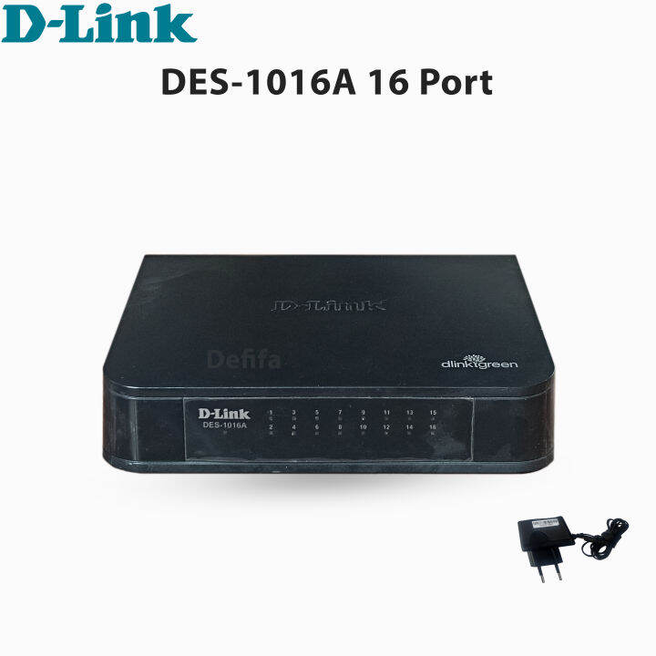 D-Link DES-1016A 16-Port 10/100 Desktop Switch HUB | Lazada Indonesia