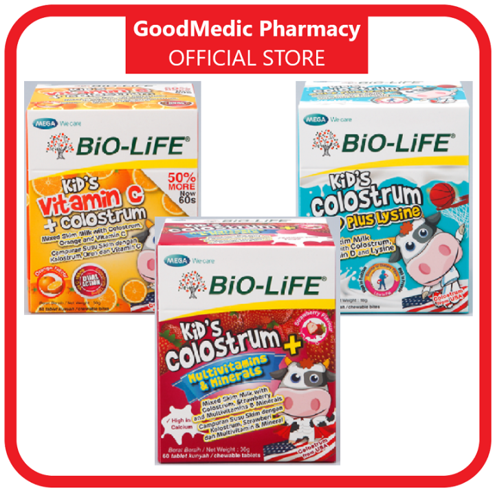 (Buy 2 FOC Kids Gummies 30s )Bio-Life Kid's Colostrum Multivitamin ...