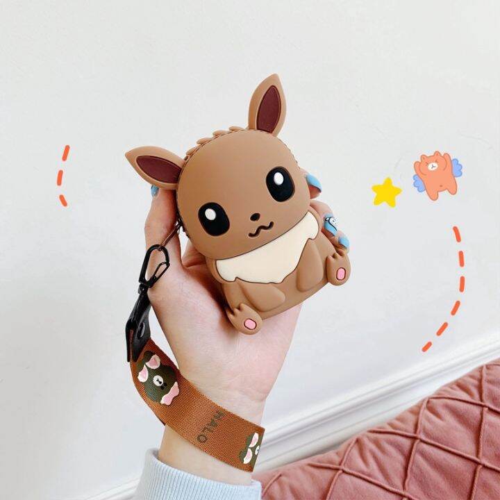 Popular Pokémon Silicone Coin Purse Squirtle Charmander Eevee Togepi ...