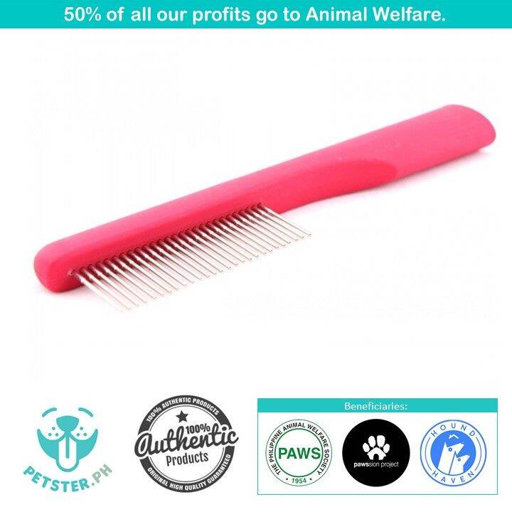 Le Salon Essentials Dog Rotating Pin Comb | Lazada PH