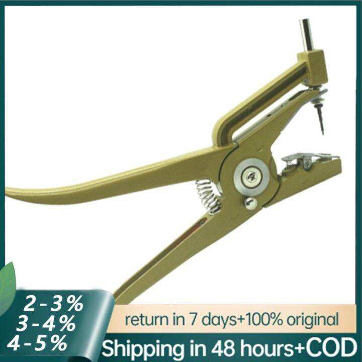 Ear Tag Plier, Animal Ear Tag Install Tool 90 Degrees Applicator ...
