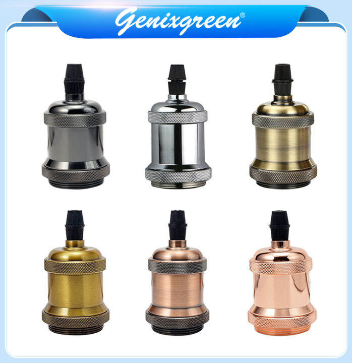 E27 Vintage Industrial Lamp Holder 110V 220V Retro E26 Screw Base ...