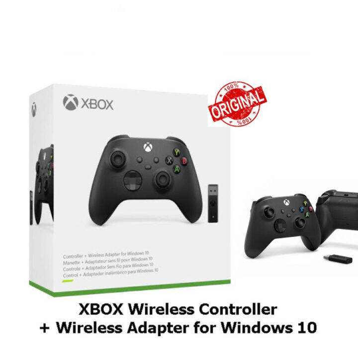Stick Xbox Wireless Controller + Wireless Adapter for Windows | Lazada ...