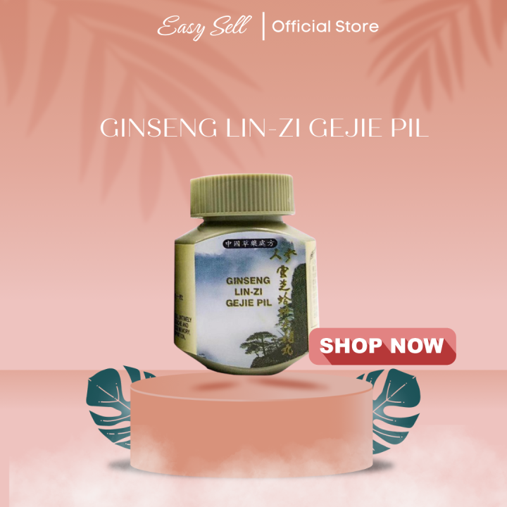 Original Lin Zi Gejie 30 capsule ginseng pampataba appetite immume ...