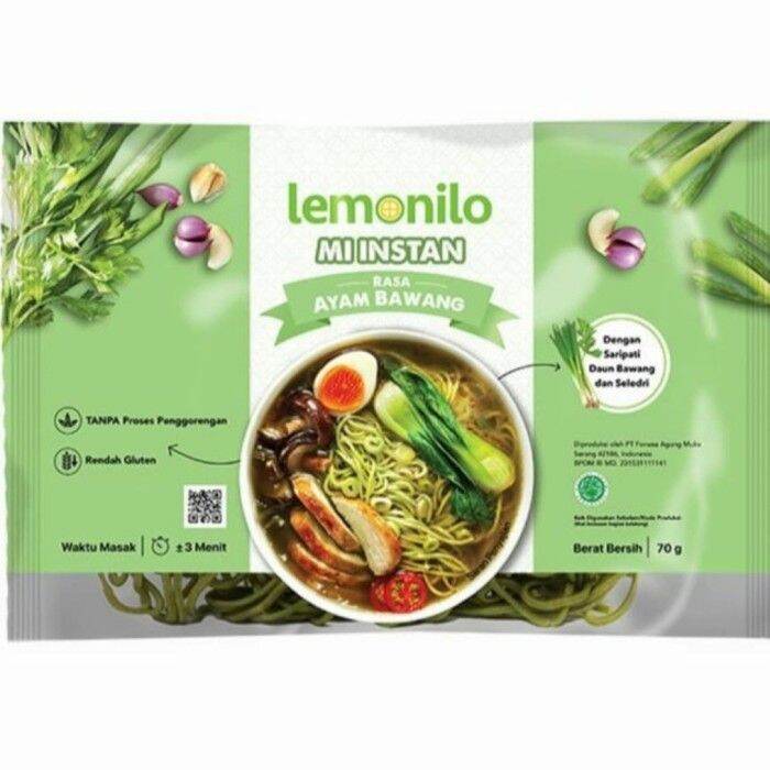 Lemonilo Mie Instan Rasa Ayam Bawang 70 G | Lazada Indonesia