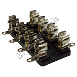 [ 5ชิ้น ] กระบะฟิวส์ 4 ช่อง (4 Pole Fuse Holder) Fuse Holder / 4P ...