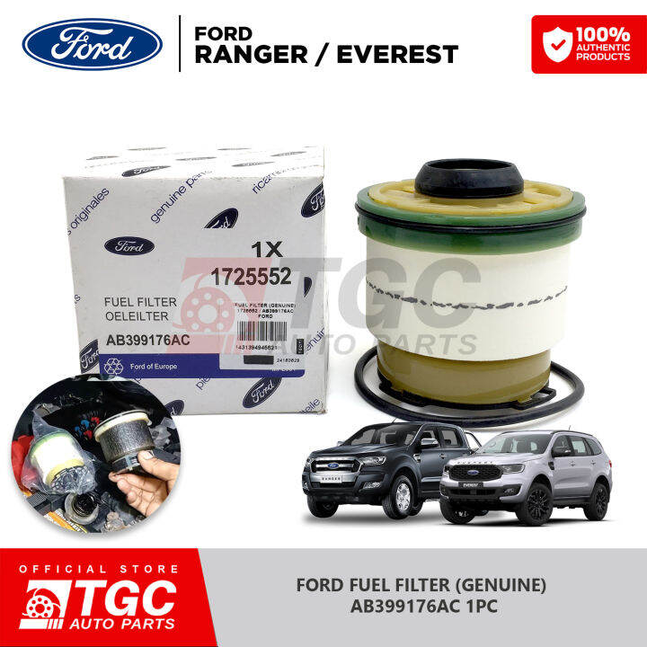 FORD Genuine Fuel Filter Ford Ranger / Ford Everest AB399176AC 1pc ...