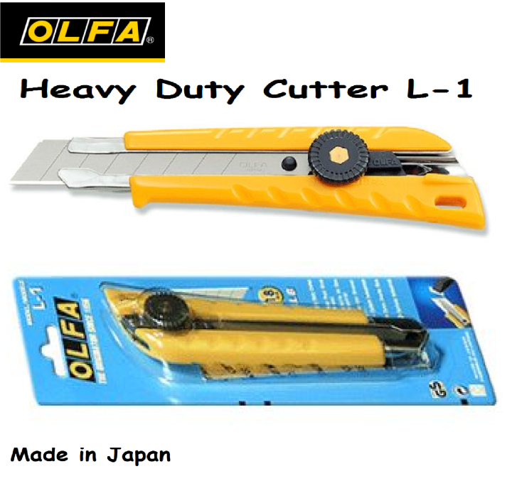 Olfa Heavy Duty Cutter L-1 (Made in Japan) | Lazada
