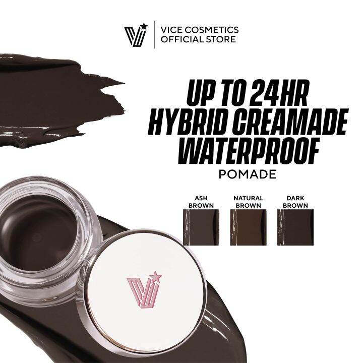 Vice Cosmetics Gandoll All Day Brow Pomade (Pigmented, Long-wearing ...