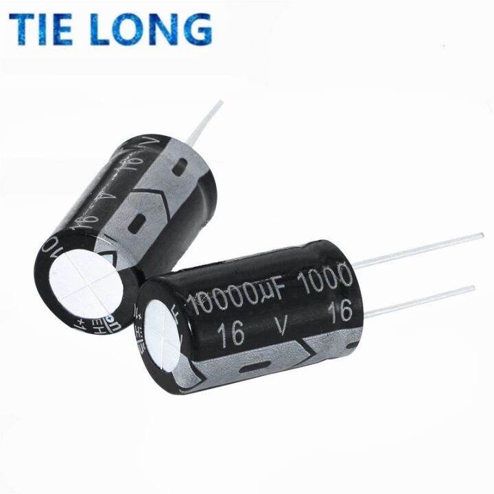 【CW】 1pcs 10000uF 16V 10000MFD 16Volt 16x30mm Aluminum Electrolytic ...