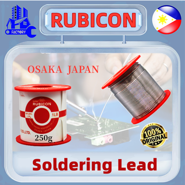 RUBICON Soldering Lead 1.0mm 60/40 Welding Iron Solder Wire 250g ...