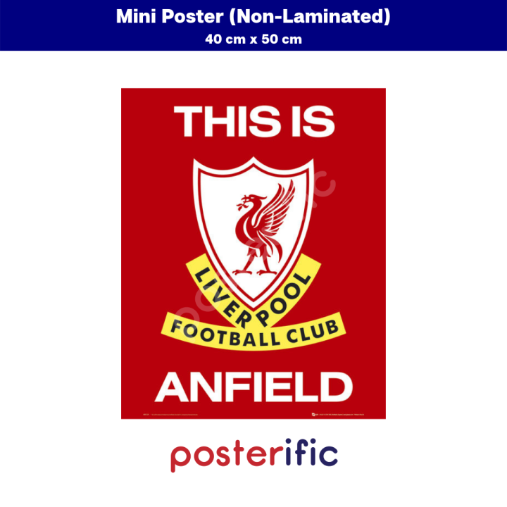 This is Anfield (Liverpool FC) - Poster (40 cm X 50 cm) | Lazada