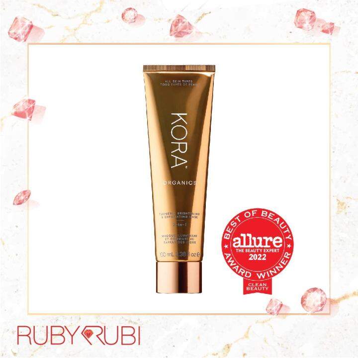 KORA ORGANICS TURMERIC BRIGHTENING AND EXFOLIATING MASK 2 IN 1 | Lazada
