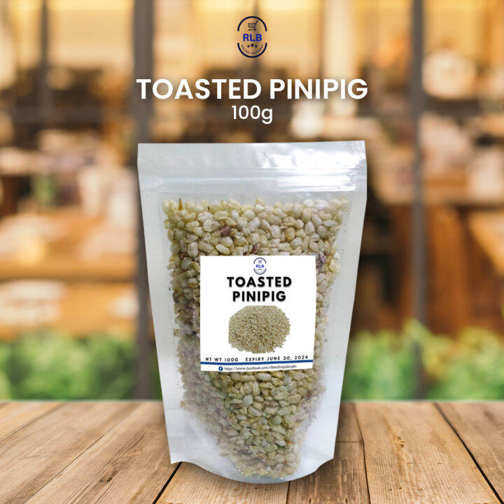 100 grams Pinipig Cooked and Toasted Best Quality Pinipig Best for Halo ...