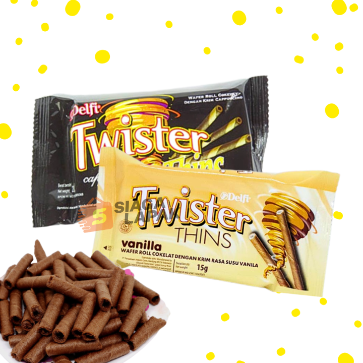 Twister Wafer Roll 15gr All Varian Rasa Coklat Vanila | Lazada Indonesia