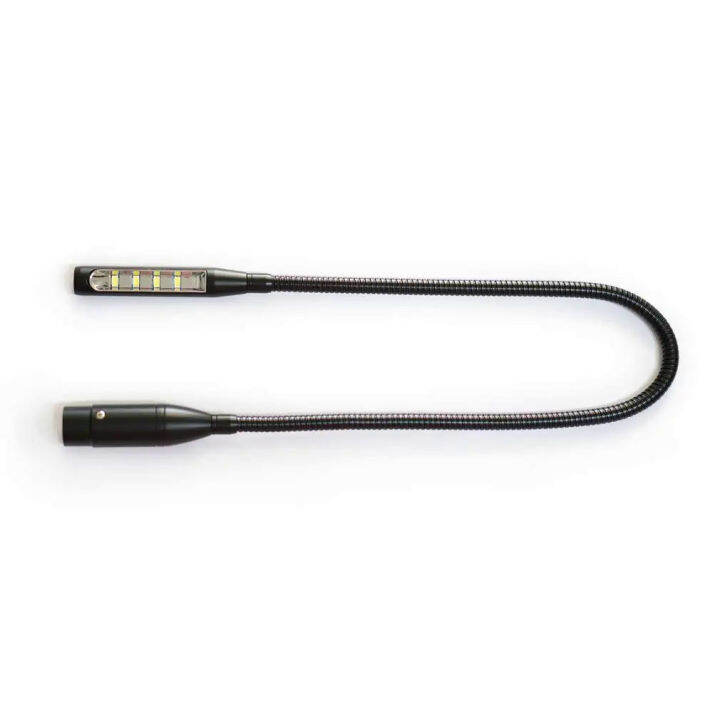 Gooseneck XLR Light 12 Volts 18 inches LED Console Lamp for Mixers ...