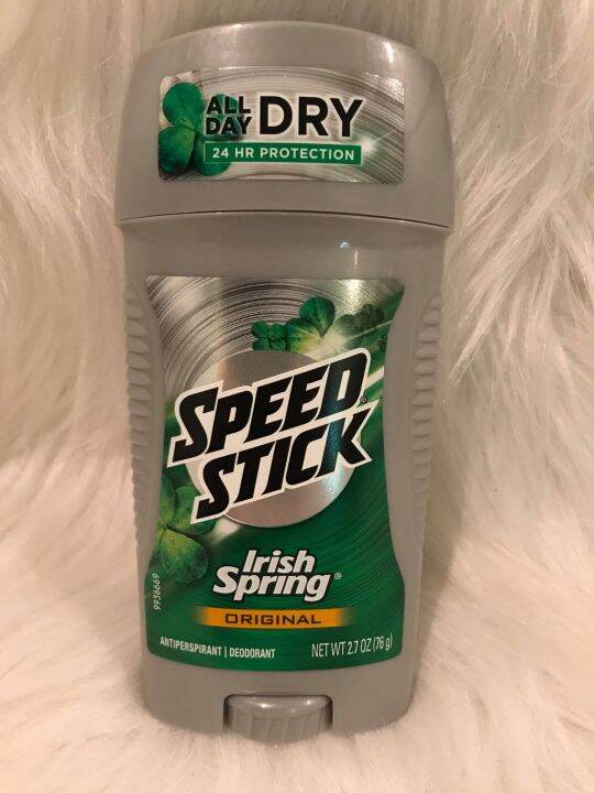 Speed Stick Irish Spring Antiperspirant Deodorant For Men Original ...