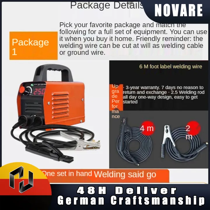 German original technology welder Portable TIG welding machine WS-250 ...