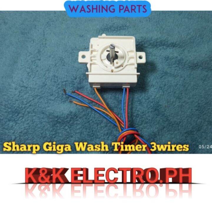 Sharp Giga Wash Timer 3wires | Lazada PH