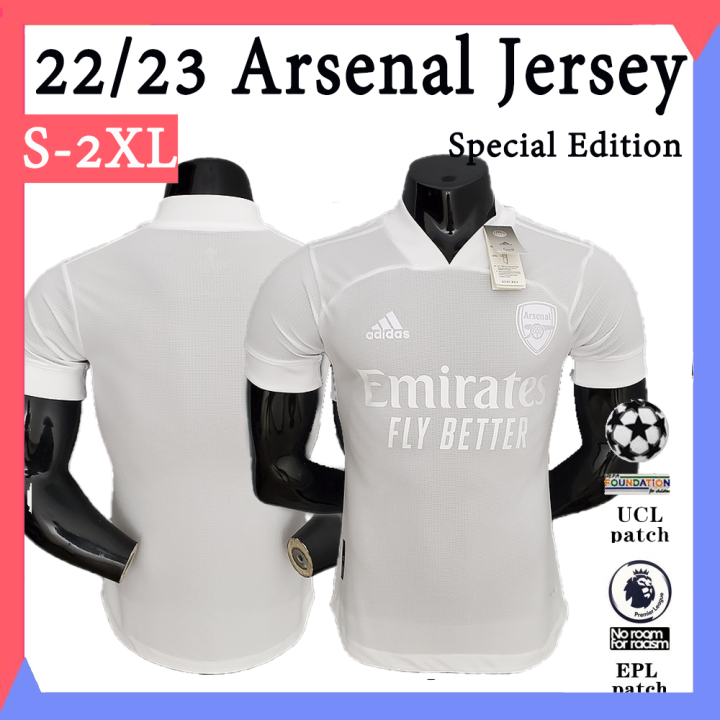 Arsenal JERSEY 4th whiteout KIT 22-23 Player Version เสื้อฟุตบอลชายอาร์ ...