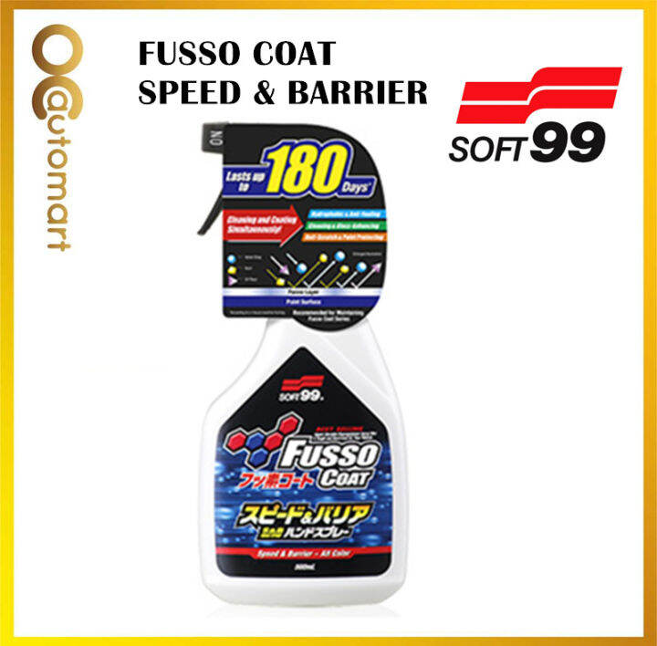 Soft 99 Fusso Coat Speed & Barrier Hand Spray Coating 500ml | Lazada