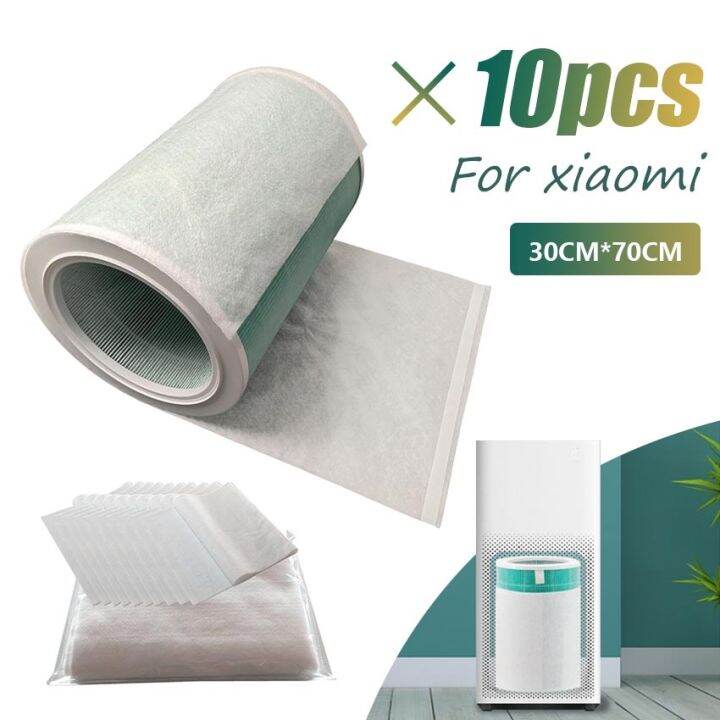 10Pcs Electrostatic Filter Cotton HEPA Filtering Net PM2.5 for Mi Air ...