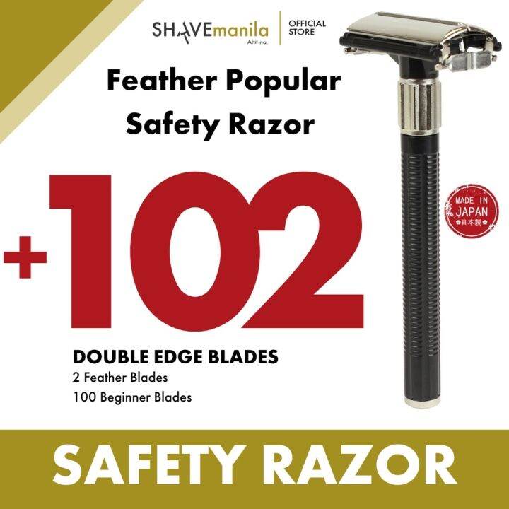 Feather Popular with 102 Blades (Feather Regular Blades) | Lazada PH