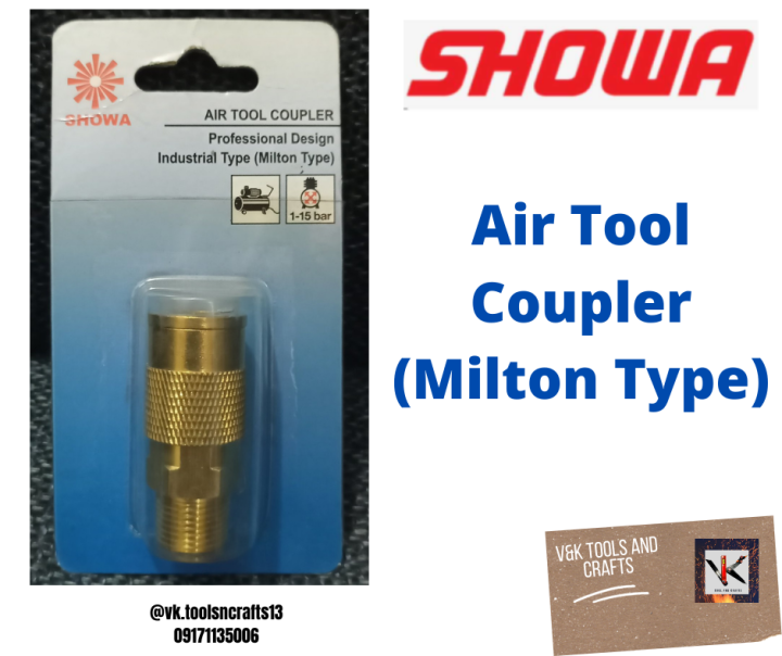 Showa Air Tool Coupler (Milton Type) | Lazada PH