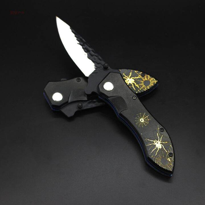 Outdoor high hardness sharp folding knife portable folding knife Swiss ...