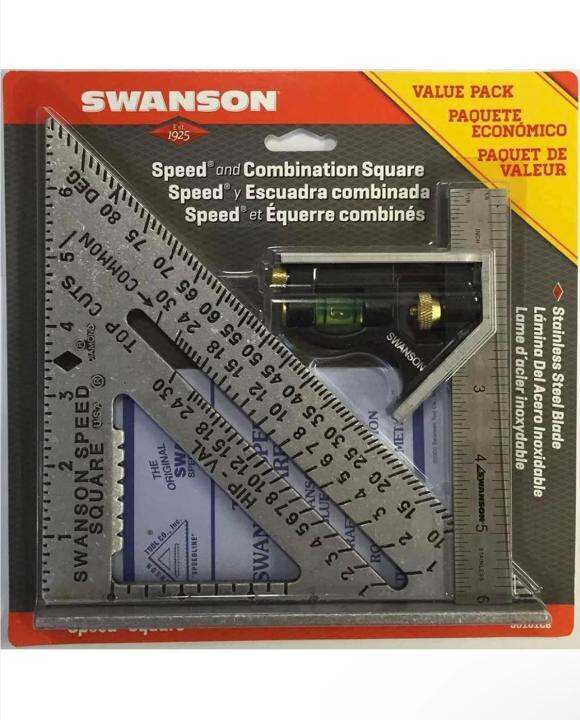 SWANSON SPEED SQUARE AND COBINATION SQUARE | Lazada PH