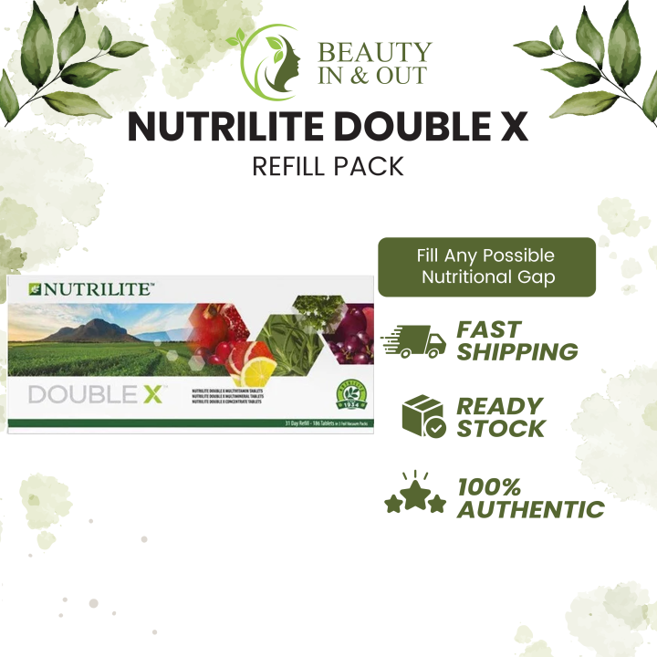 (ORIGINAL) Amway Nutrilite Double X - Refill Pack/Tray Healthy Care ...