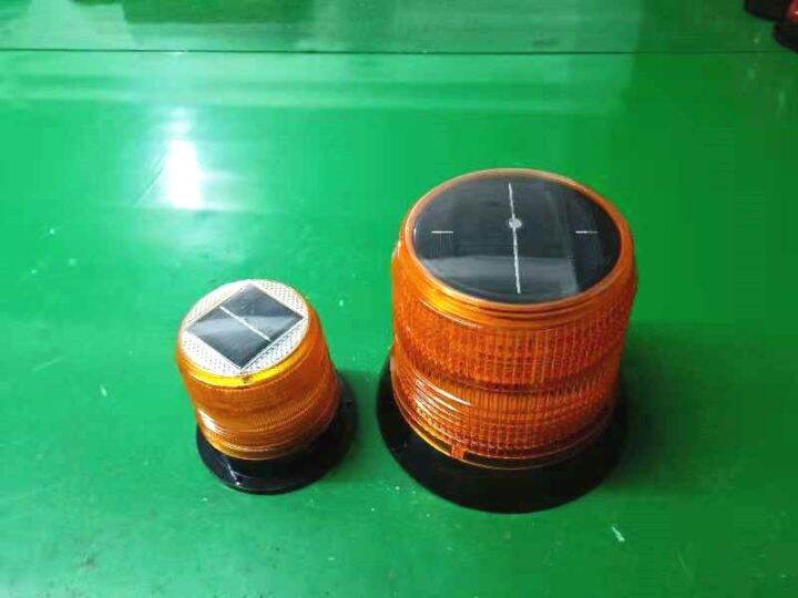 Larger LED Solar Waterproof Flash Warning Light Ceiling Strobe Light ...