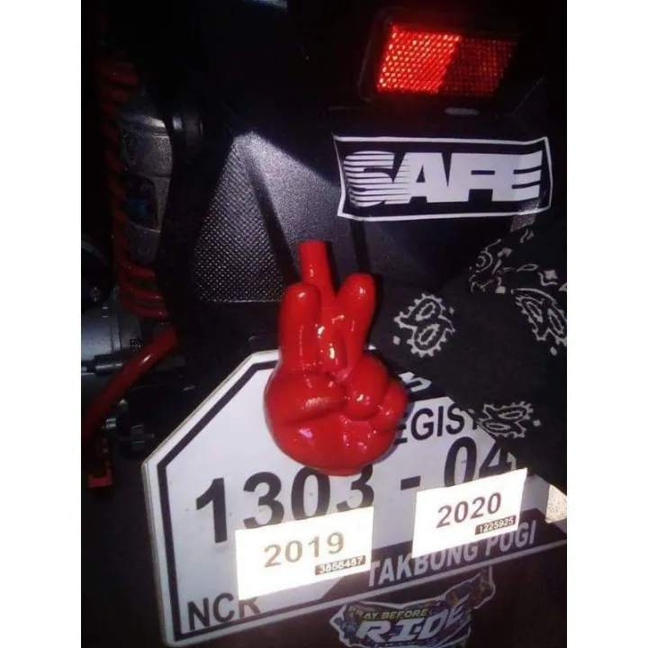 Plate Bolts, Dirty Finger, Thumbs Up, DU30, Triskelion | Lazada PH