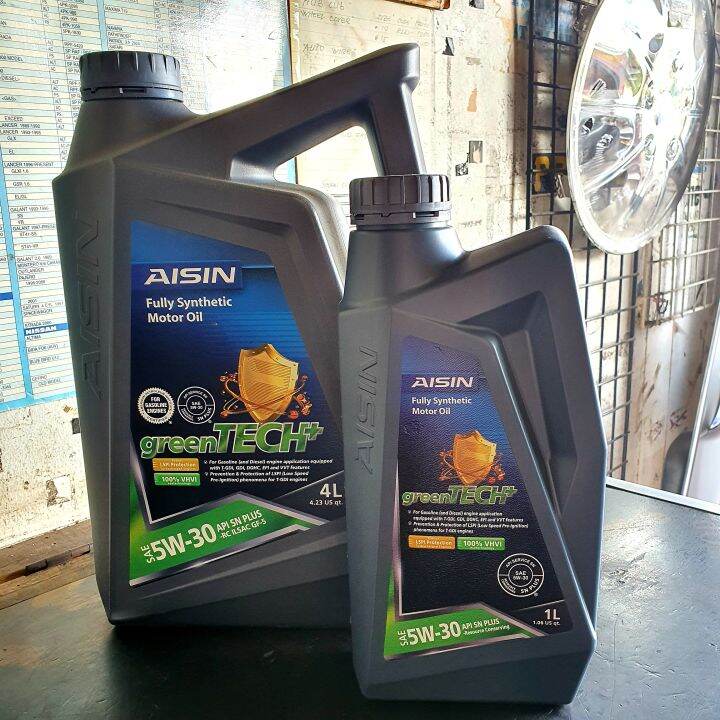 AISIN Genuine Fully Synthetic Motor Oil SAE 5w-30 | Lazada PH